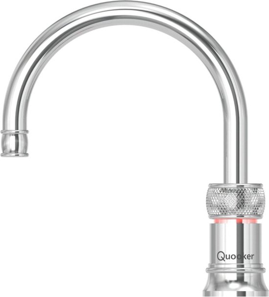 Quooker Kokendwaterkraan Classic Nordic Single Tap Round RVS | bol