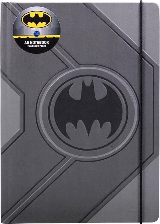 DC comics: Batman A5 Notebook Logo | bol.com
