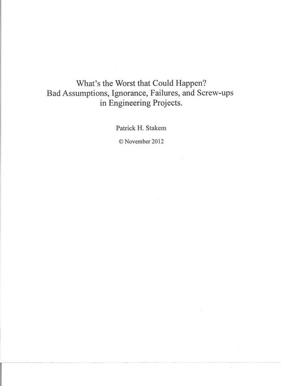 Computer Architecture - What’s the Worst that Could Happen? (ebook ...