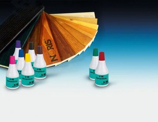 Noris #199 inkt | wit | bol