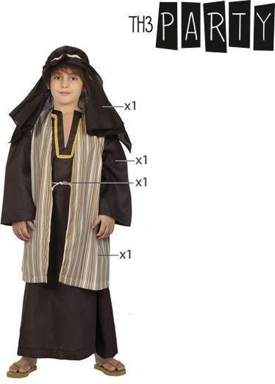 Joseph Dress Up Costume Child Christmas-size: 3-4 | bol.com