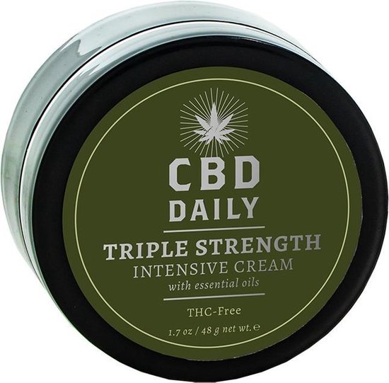 CBD Daily Triple Strength Intensive Cream - 1.7 oz / 48 g | bol.com