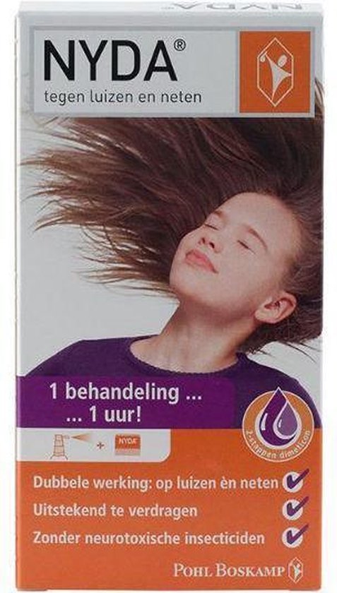 Nyda Tegen Luizen & Neten Pompspray - 50 ml - Luizenshampoo | bol.com