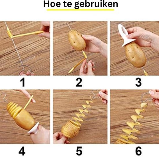 Potato twister - Aardappel twister - Aardappel snijder | bol