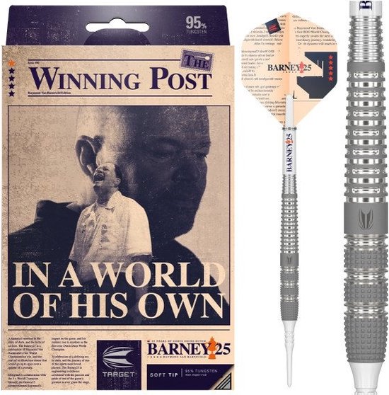 Target Raymond van Barneveld Barney25 95% Soft Tip - Dartpijlen 20 Gram ...