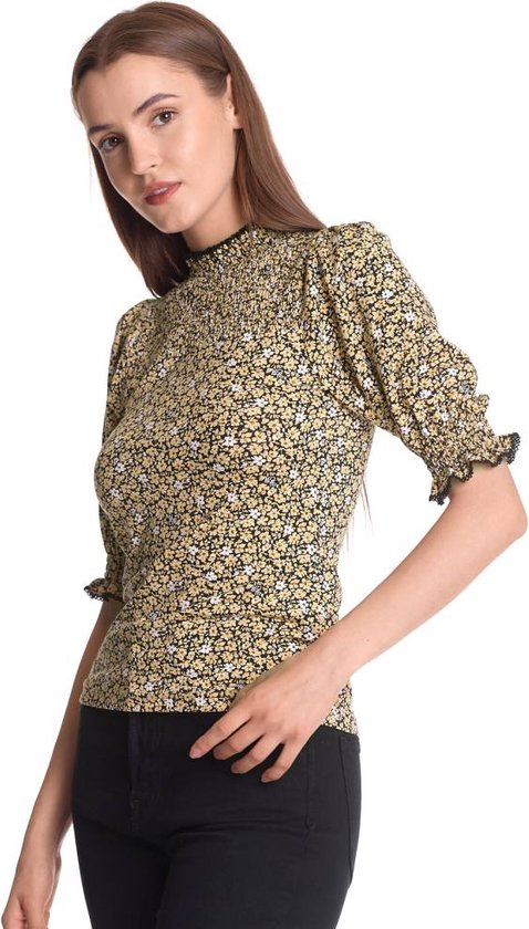 Vive Maria - Golden Day Top - XS - Geel | bol