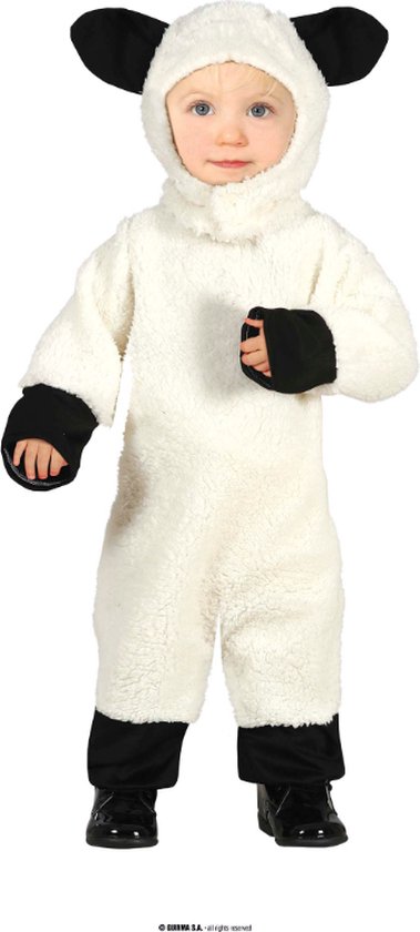 Fiestas Guirca - Jumpsuit baby schaap 18-24 maanden | bol