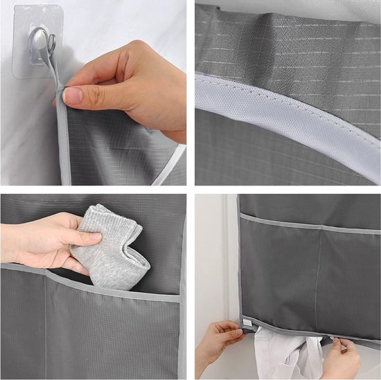 Hangende waszak, waszak, camping, waszak, deur, waszak met 2 extra ...