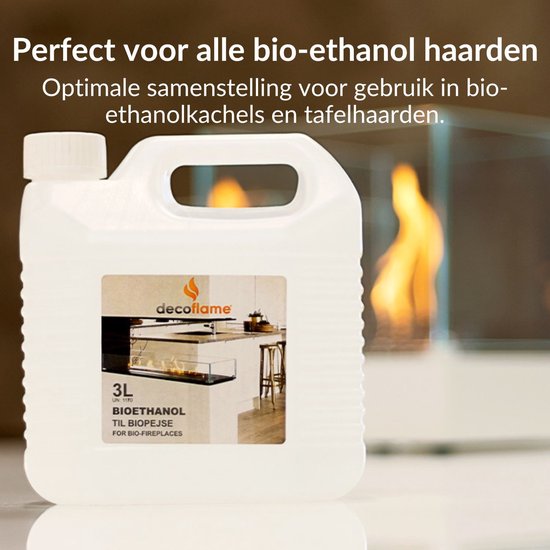 Decoflame 33 liter Premium bioethanol - biobrandstof voor sfeerhaarden ...