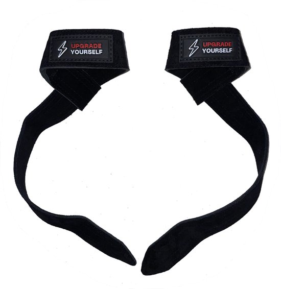 Upgrade Yourself Leather Lifting Straps - Leren Lifting Straps - A-Merk ...