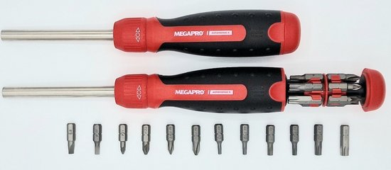 Automotive 13-in-1 multi-bit ratel schroevendraaier | bol