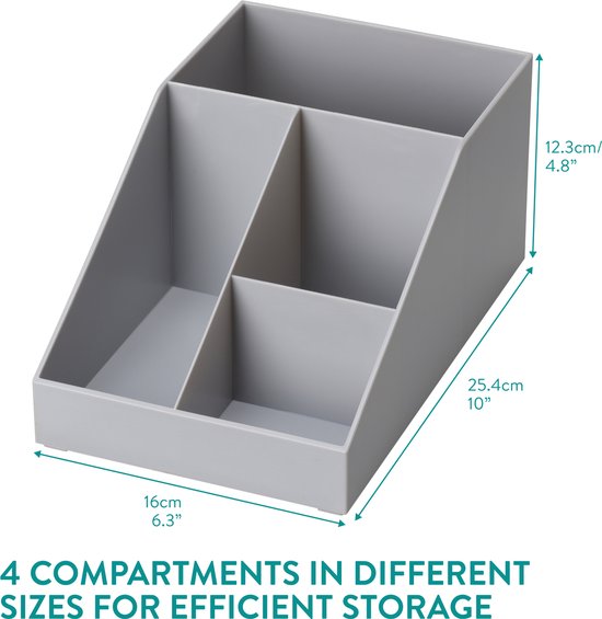 Navaris organizer voor koffieaccessoires - Bakje voor suiker, melk en ...