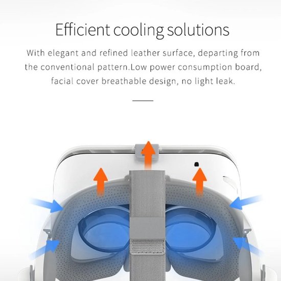 Universele VR-headset voor kinderen en volwassenen met controller en ...