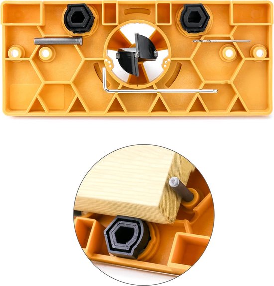 Boormal voor 35mm Scharniergaten - Nauwkeurige Gatgeleider voor ...