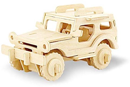 3D Houten Puzzel DIY Model voor Kinderen - Creatief Speelgoed en ...