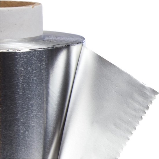 Professionele Aluminiumfolie voor Kappers - 12 cm Breed, 150 Meter | bol