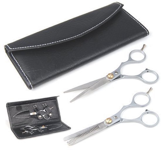 Professionele Haar Knip- en Effileerschaar Set - 6 inch met Bescherming ...