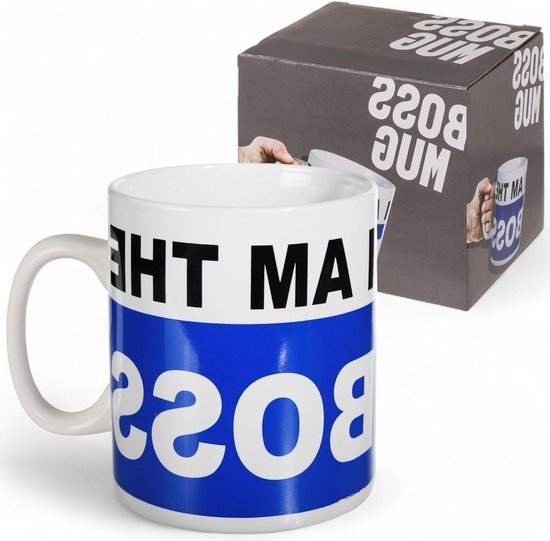 Allecta - Grote Koffiemok Voor Kantoor en Thuis, Grappige Beker 'I Am ...