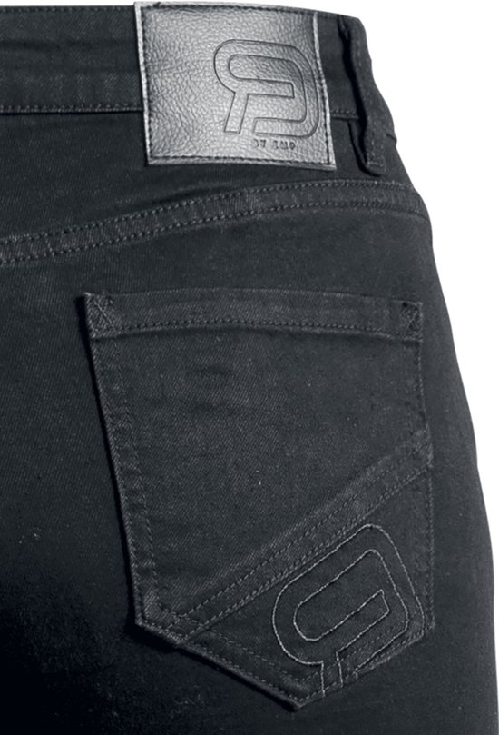 R.E.D. Rock-Engineered Design Zwarte bootcut jeans - Dames - W29L30 | bol