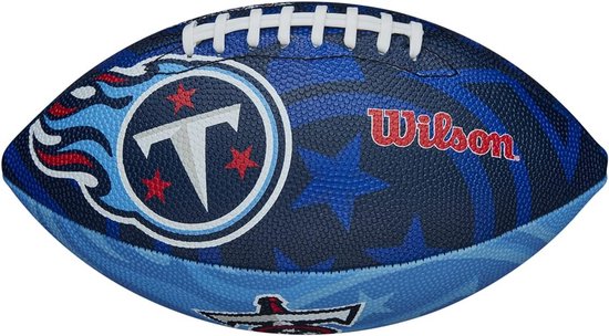 Junior American Football Bal van Rubber met Team Logo - Ideaal voor ...