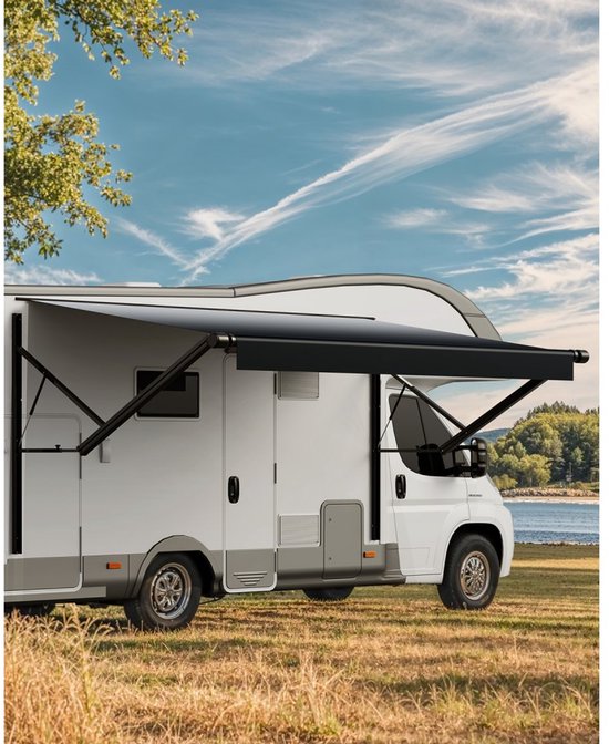 Camper/Caravan Luifel - Elektrische Modulaire Zijluifel 4,59 m ...