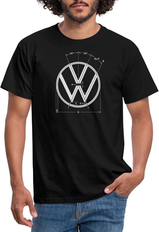 Volkswagen Blauw VW-logo Als Constructieafbeelding | bol