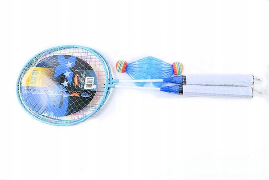 Badmintonset: 2 rackets en 2 shuttles voor plezier | bol