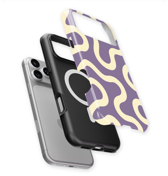Mobiq - Motion Flow Backcover met Magsafe geschikt voor iPhone 17 Pro ...