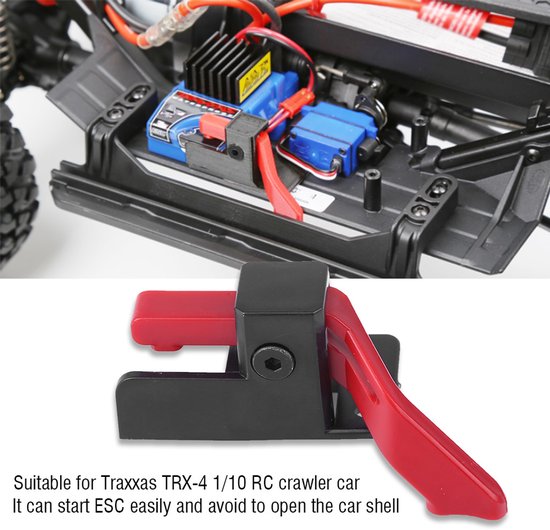 ESC Easy Start Trigger Power Switch voor Traxxas TRX-4 1/10 RC Crawler ...
