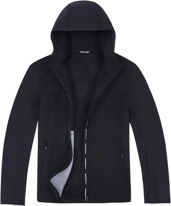 Waterdichte Heren Outdoor Jas met Capuchon - Winddicht en Warm voor ...