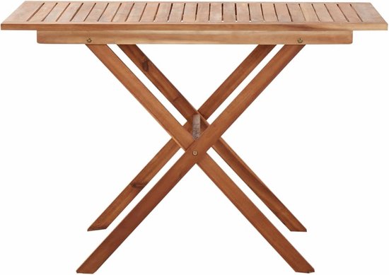 Inklapbare Houten Tuintafel voor Balkon, Tuin en Patio | bol