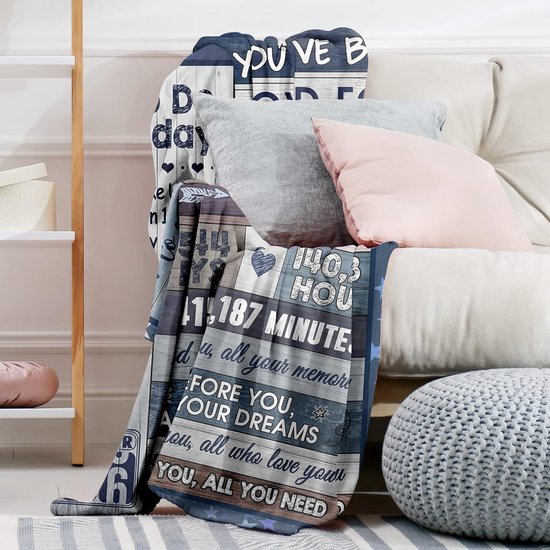 Verjaardagscadeau Deken voor Jongens en Meisjes 16 Jaar Viering | Zacht ...