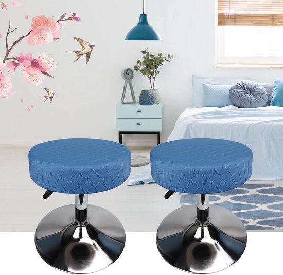 Elastische Ronde Krukhoezen voor Ø 30-40 cm - Wasbaar en Stofdicht | bol