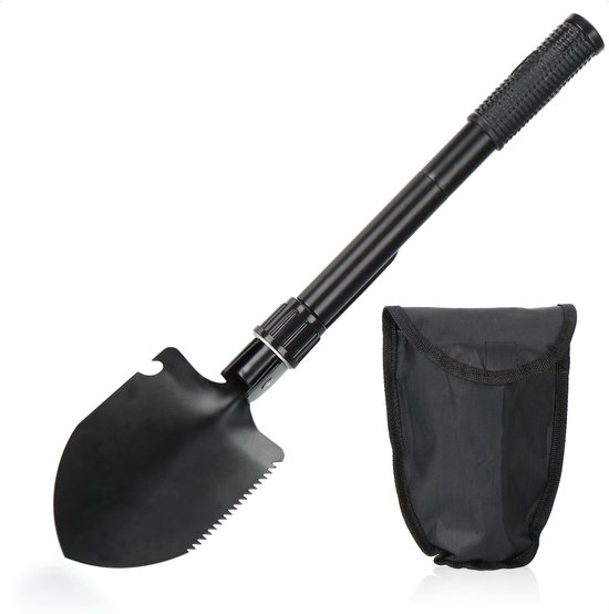 Unyqoos® Opvouwbare multifunctionele schep met zaag en flesopener voor ...