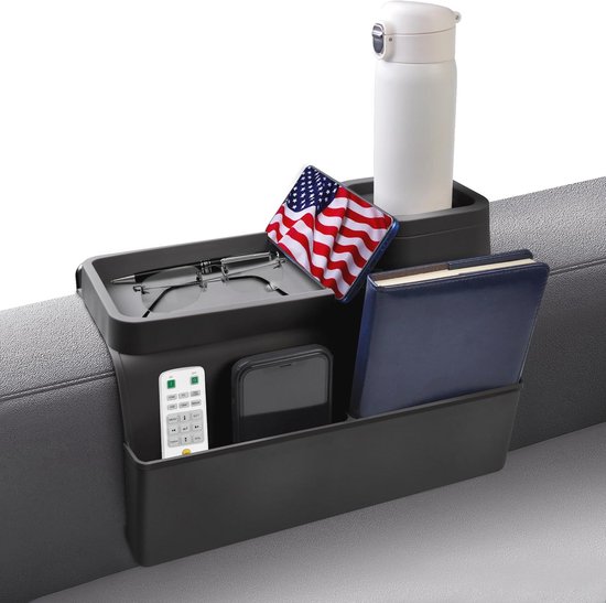 Sofa Arm Organizer met bekerhouder en opbergruimte voor drankjes ...