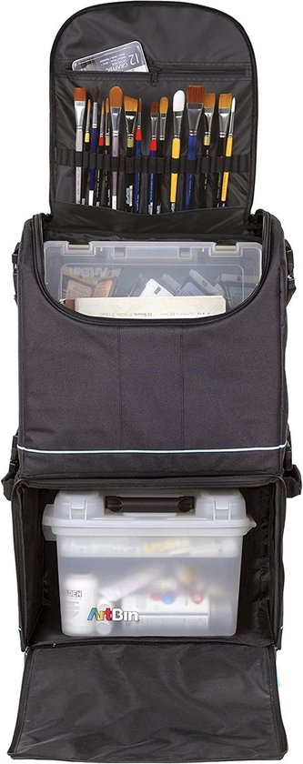 Tote Express Rolling Portable Art Craft & Sewing Storage Organizer Bag ...