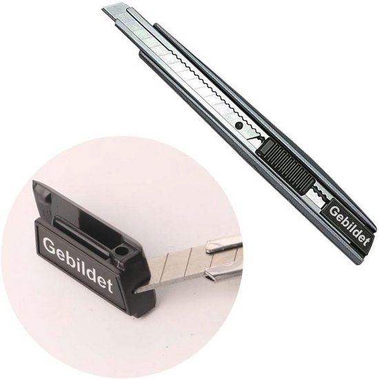 Briefopener 10 Stuks - Envelopsnijder met Veilig Verborgen Mes voor ...