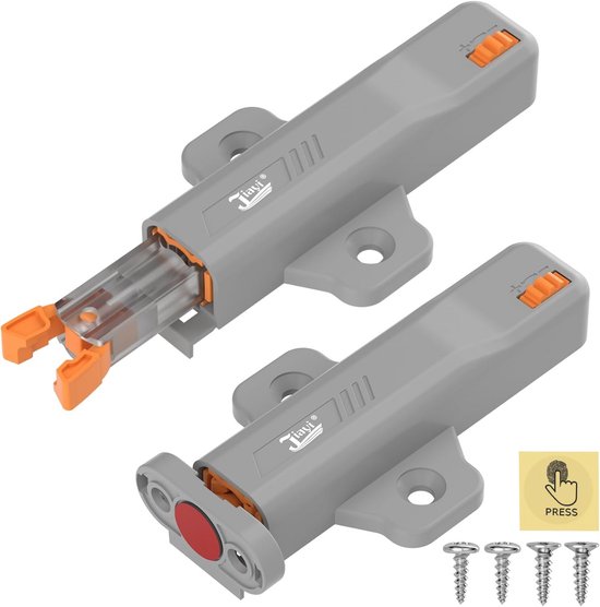Duurzame Push to Open Deurvangers - 2 Pack voor Kasten en Lade | bol