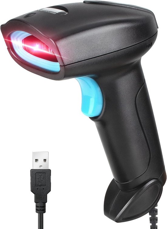 Draadloze 1D Barcode Scanner USB - Handheld CCD Barcode Lezer voor ...