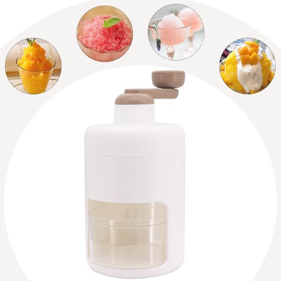 Broyeur à glace manuel et machine à smoothies pour la maison - Sans BPA ...