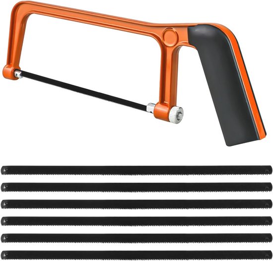 Kleine handzaag voor metaal, hout en kunststof met verwisselbare ...