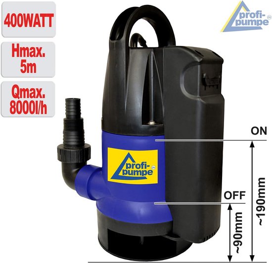Vuilwaterpomp Dompelpomp 400 voor Irrigatie en Drainage met ...