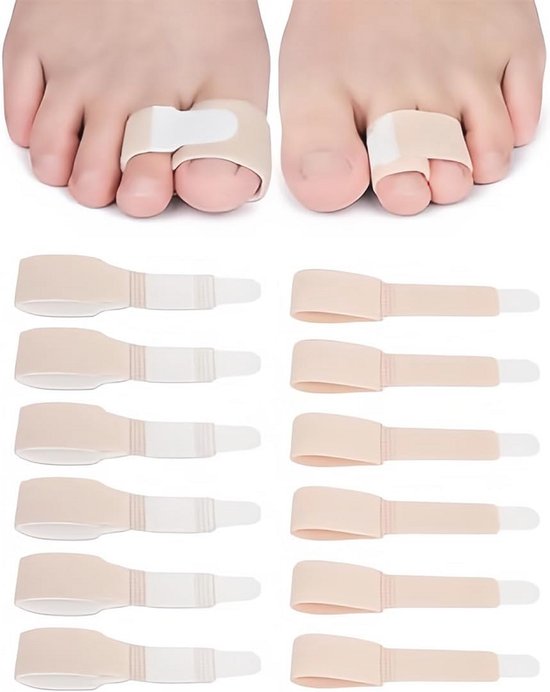 12 stuks Hamerteencorrectie - Hamertenen Corrector en Teenrichtapparaat ...