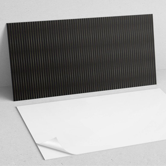 Coloray Wandpanelen Zelfklevend - Verticale lijnen in ritme PVC ...