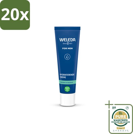20 x WELEDA - Hydraterende crème - Men - 30 ml - Grootverpakking ...