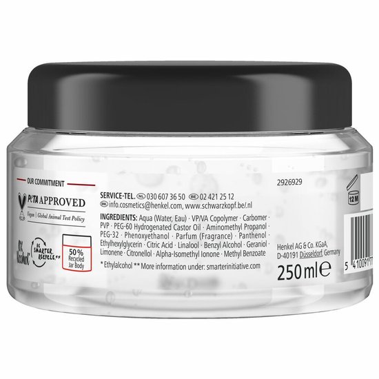 Taft - Extreme Freezing 5 - Styling Gel - IJzige controle - 200 ml ...