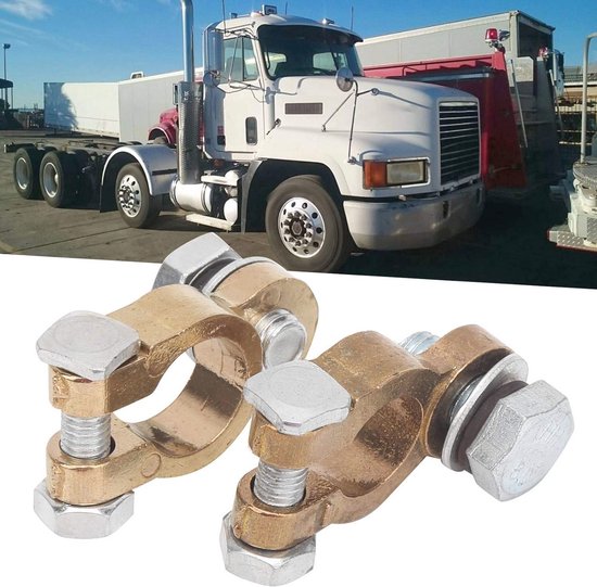 Accu Terminal Connector Klem voor Auto en Vrachtwagen - 2 Stuks - 300A ...