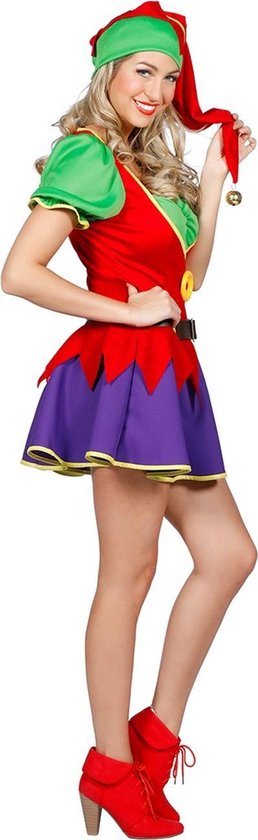 Dwerg & Kabouter Kostuum | Stoute Kabouter | Vrouw | Maat 34 ...