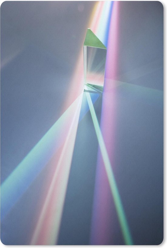 Glazen prisma straalt veel kleuren uit | bol.com