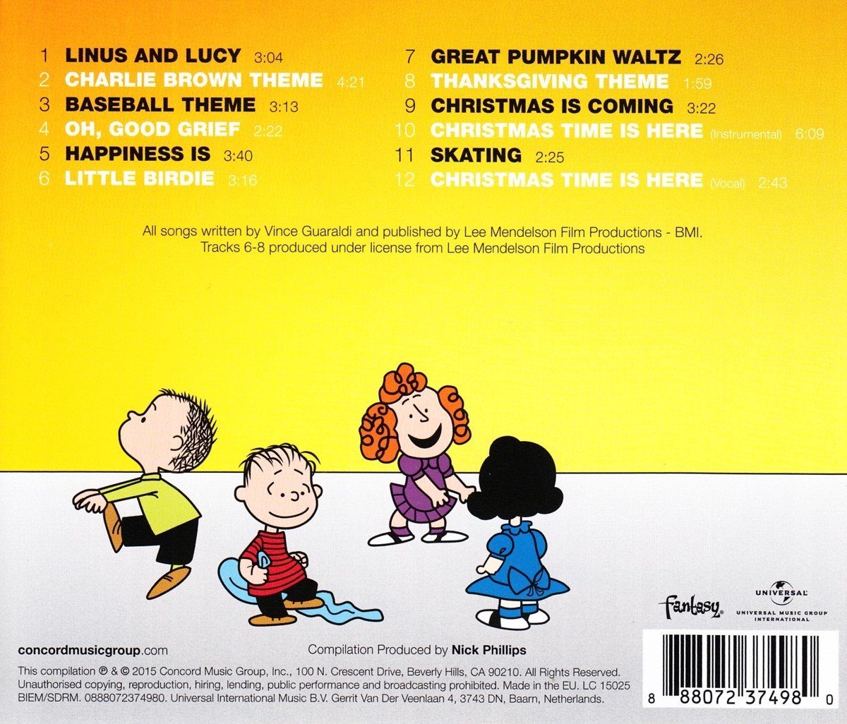 Vince Guaraldi Trio - Peanuts Greatest Hits (CD), Vince Guaraldi Trio ...
